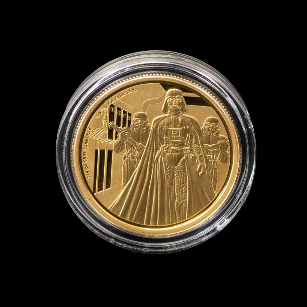 STAR WARS™ - Classics - Darth Vader™ 1/4 Oz Gold - Proof Coin ...