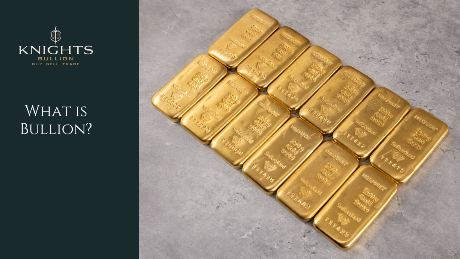 What is Bullion? - KnightsBullion.com